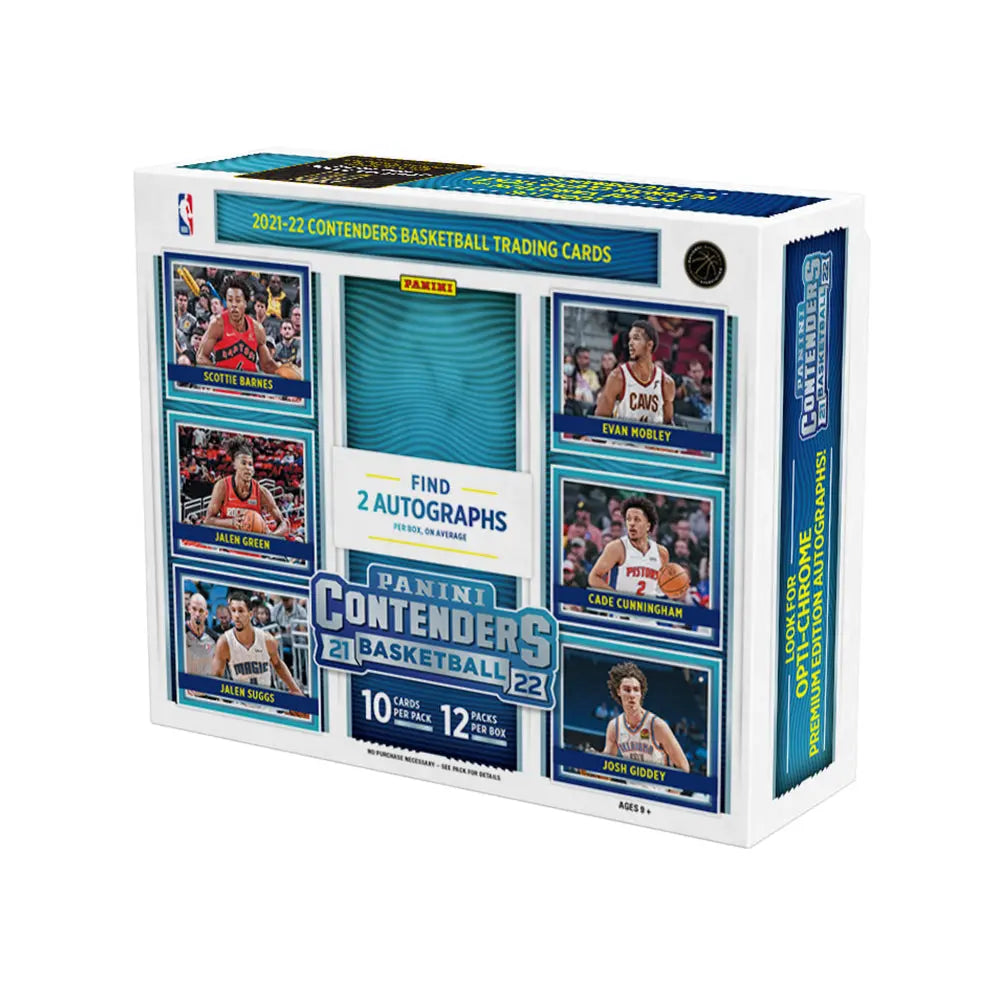 2021/22 Panini Contenders Basketball Hobby Box – DM Sports